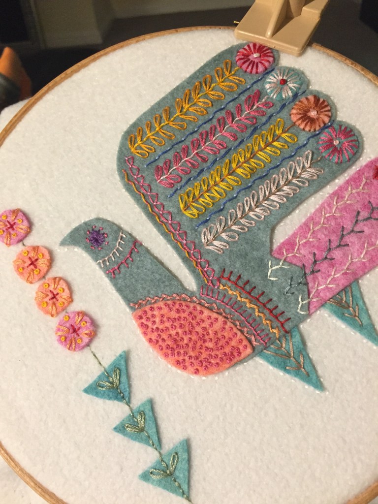 Folk embroidery – Love, Lucie
