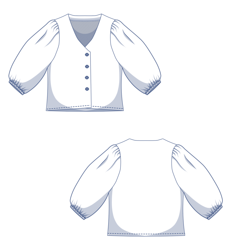 The Norma blouse – Love, Lucie